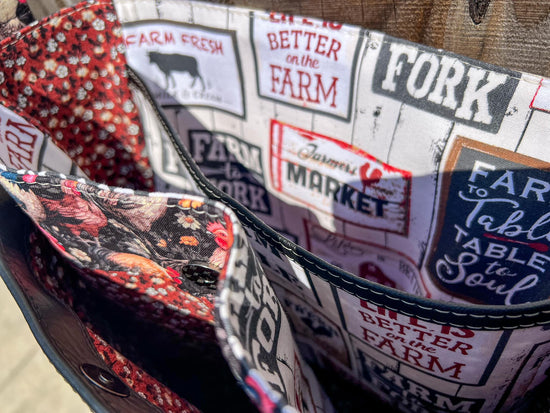 PATTERN - The Sanctuary Tote – Hollow Bag Creations