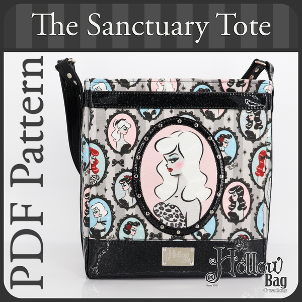 PATTERN - The Sanctuary Tote – Hollow Bag Creations